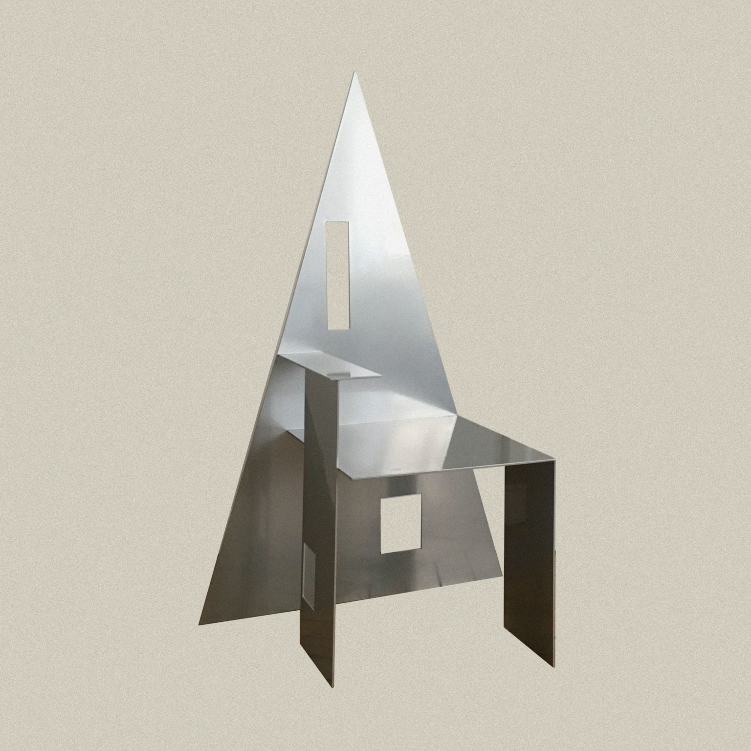 triangle chair - Garance Vallée